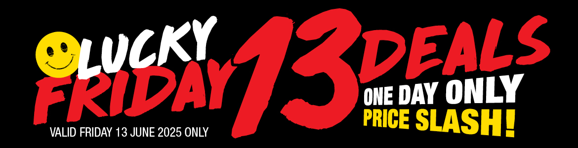 Shop Our Lucky Friday 13 Deals