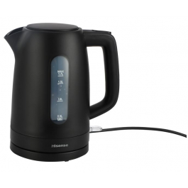 Hisense 1.7l Black Plastic Cordless Kettle H17kbks3